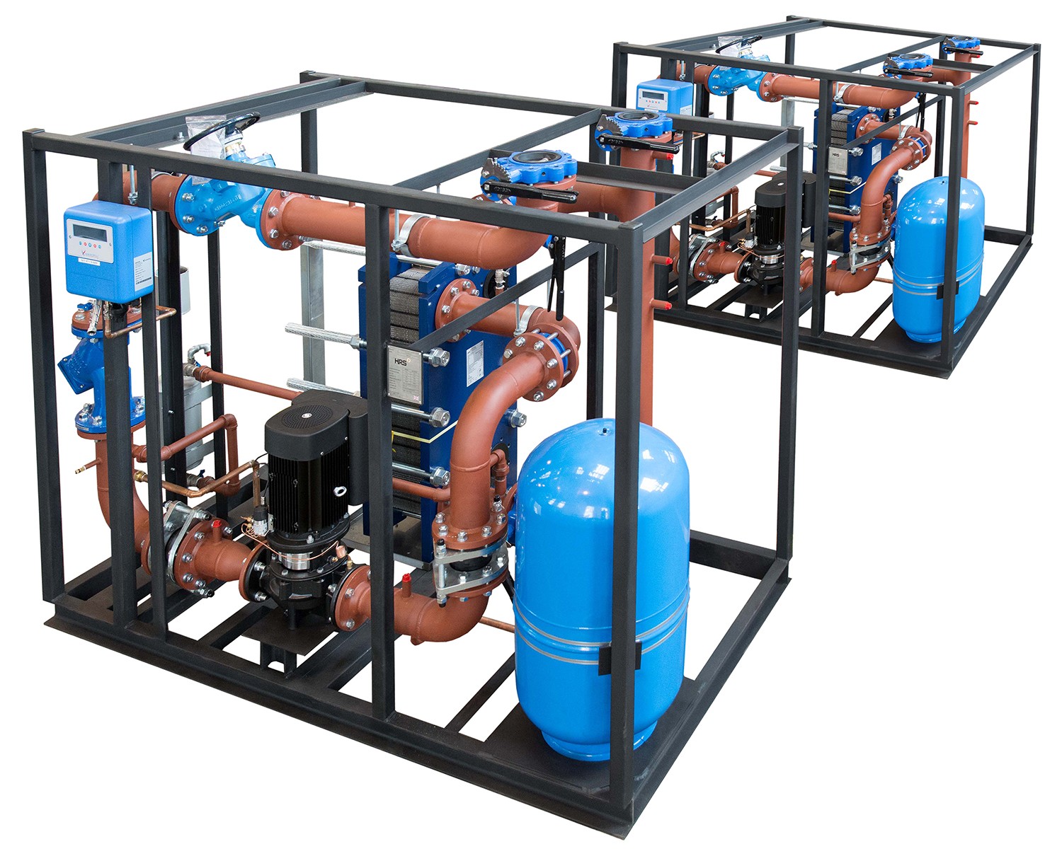 PHE Skid Packages for Zig Zag Building | Ormandy Rycroft Engineering